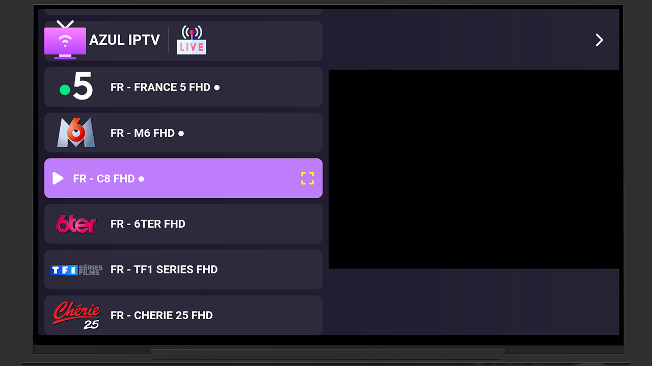 AZUL IPTV XTREAM, Multiple Format, Flutter AppMobile & Android TV, Admob by Azul_Mouad